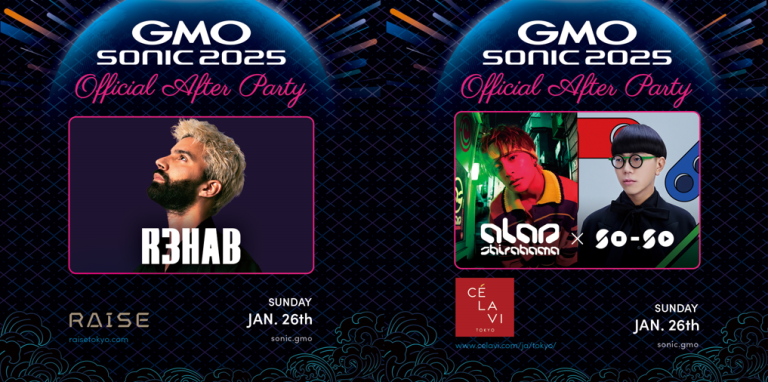 GMOSONC 2025 DAY2 OFFICIAL AFTER PARTY | GMO SONIC 2026